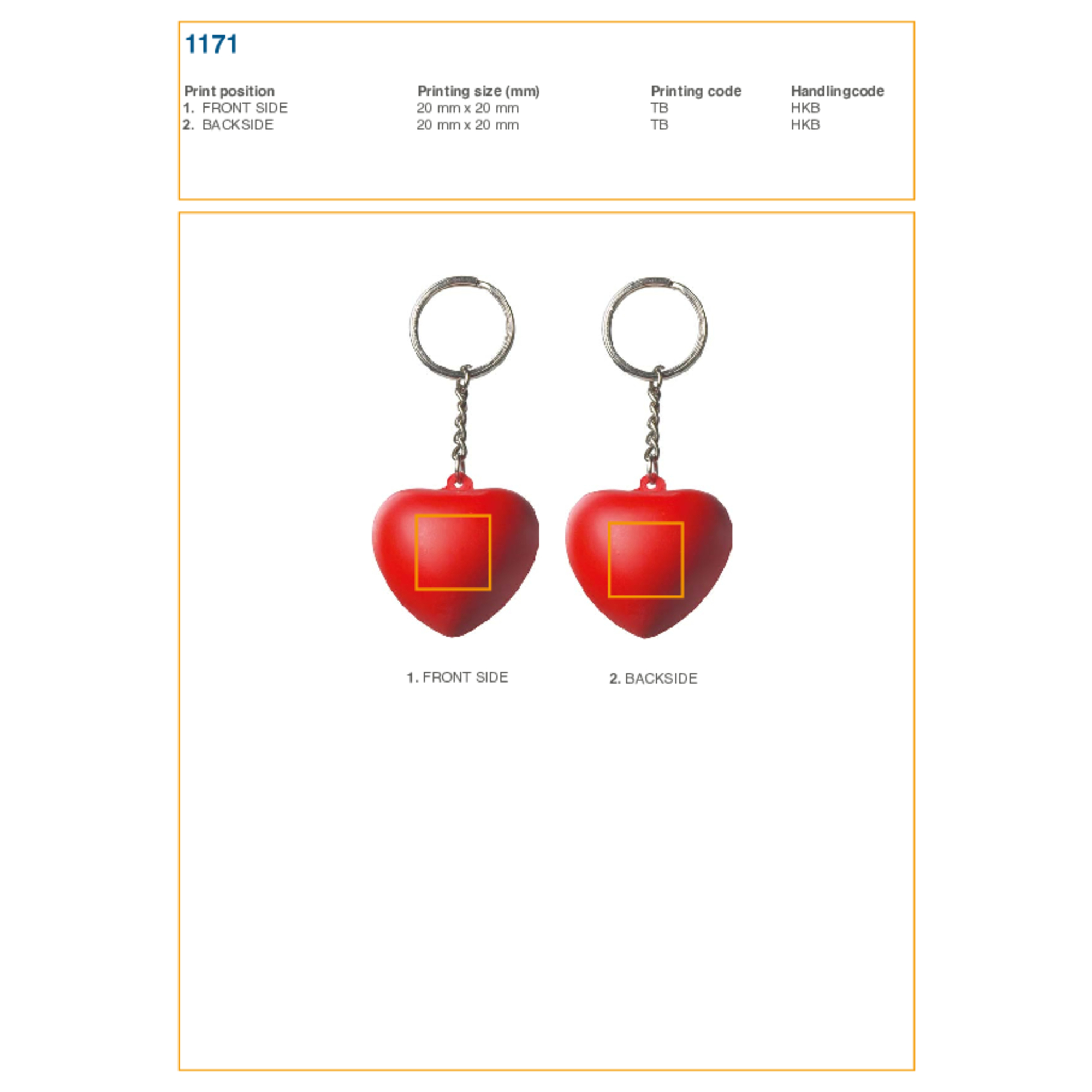 Anti-Stress Herz aus PU Schaum Lilou (Keine Größe, rot, Metall, PU Foam ...