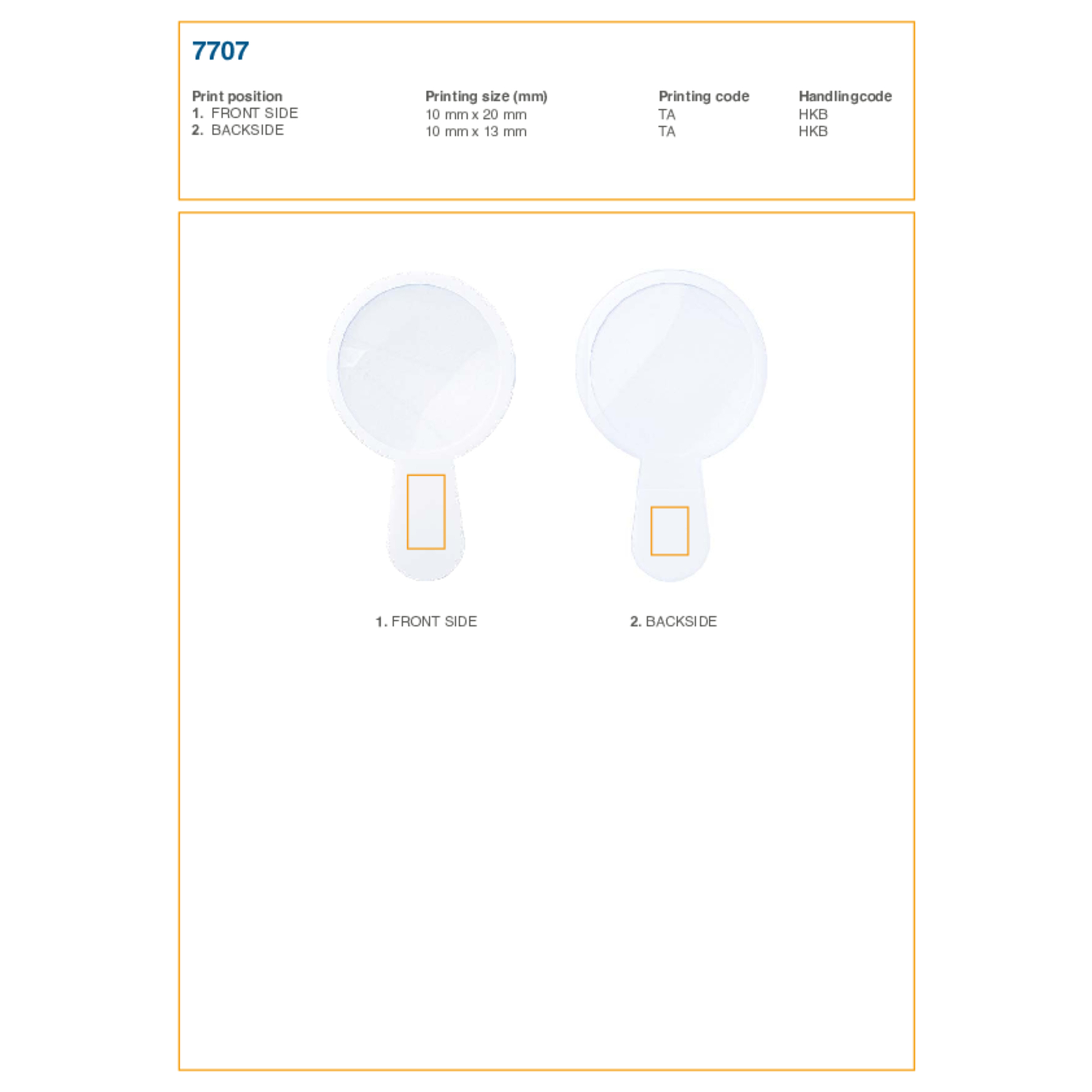 Lupe Colombo (weiß, PVC, 1g) als Werbeartikel Auf GIFFITS-WERBEARTIKEL ...