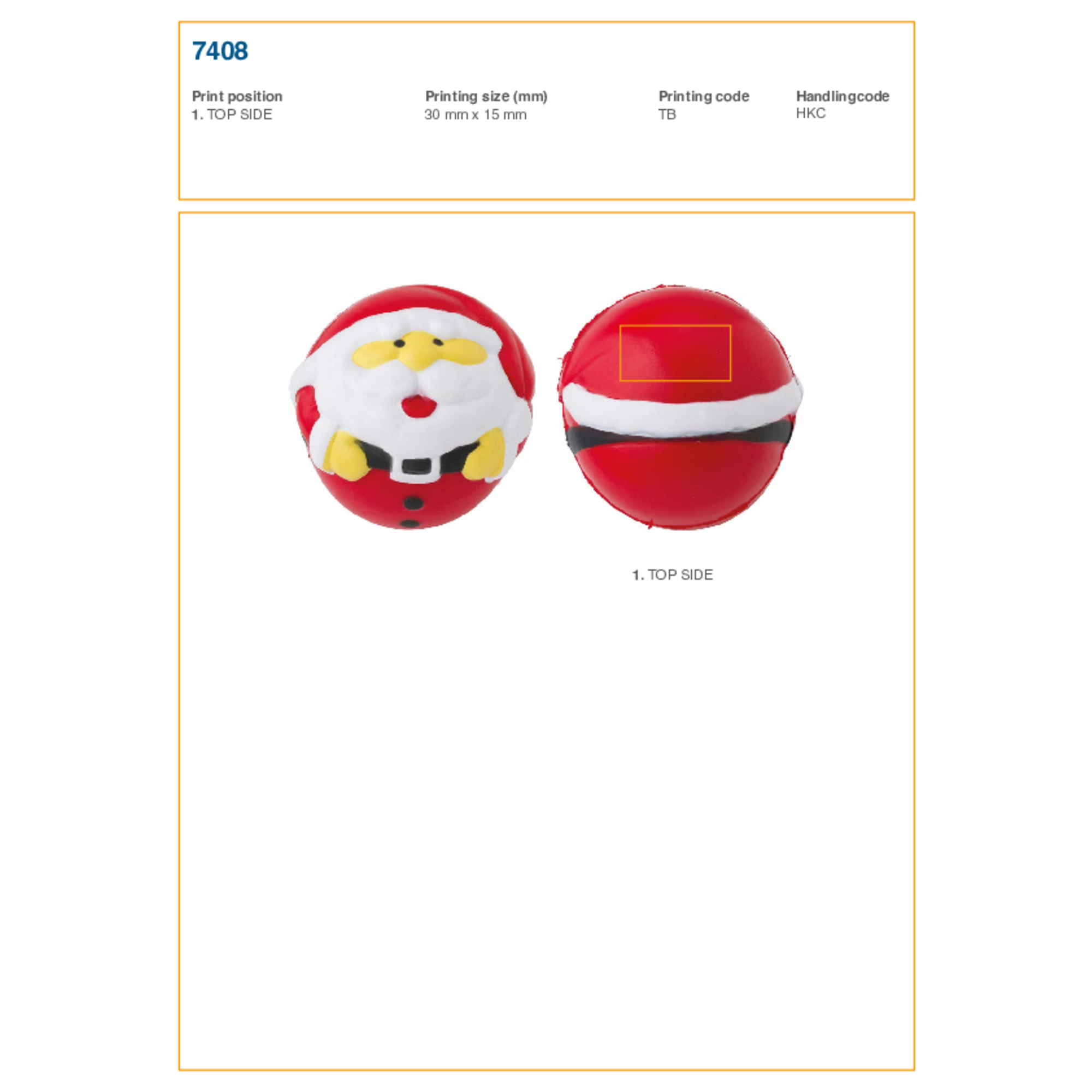 Anti-Stress-Ball Harris (Keine Größe, rot, Plastik, PU, PU Foam, 28g ...