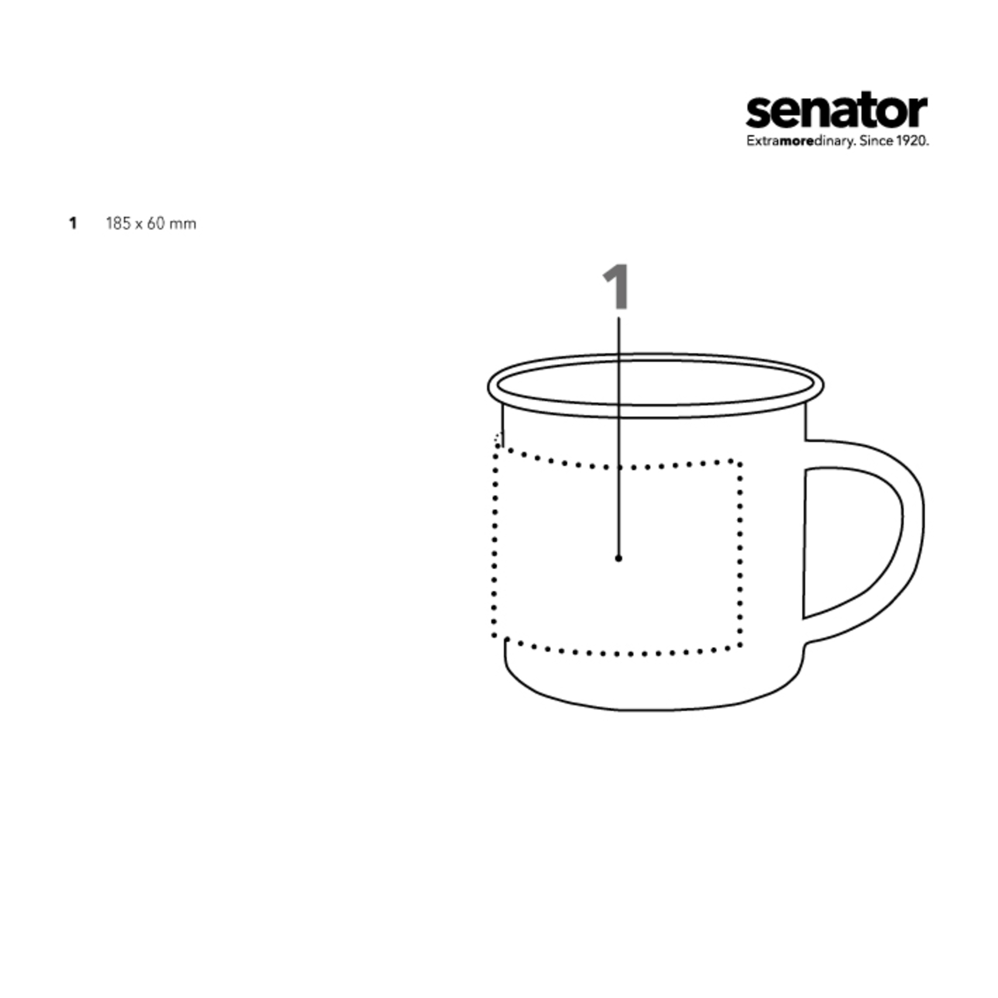 Kössinger Outdoor Tasse Sublimation (300 ml, weiß, Edelstahll/Emaille ...