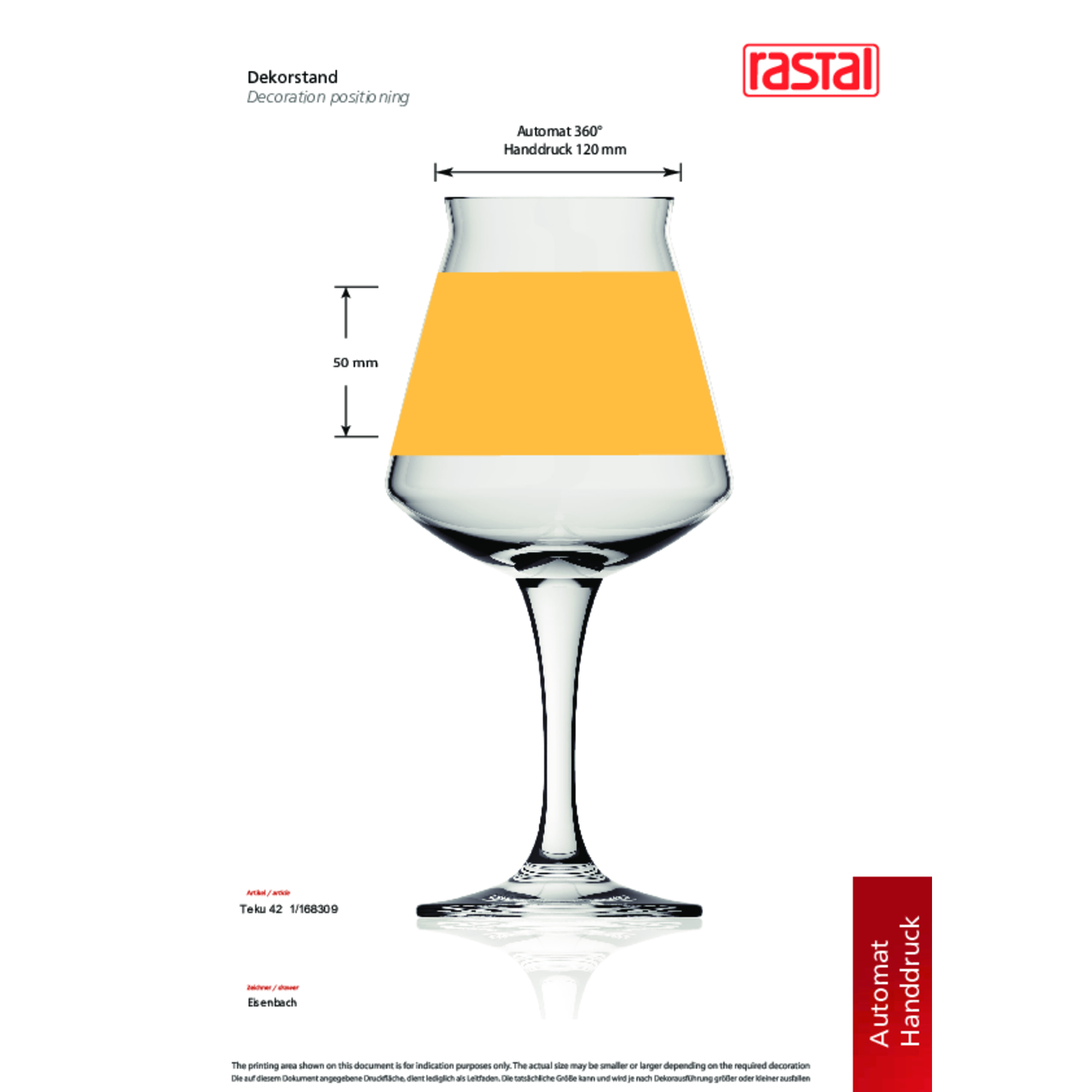 RASTAL Teku Cup (0,3 l, Klar, glas, 186g) som firmagaver på GIFFITS.dk ...