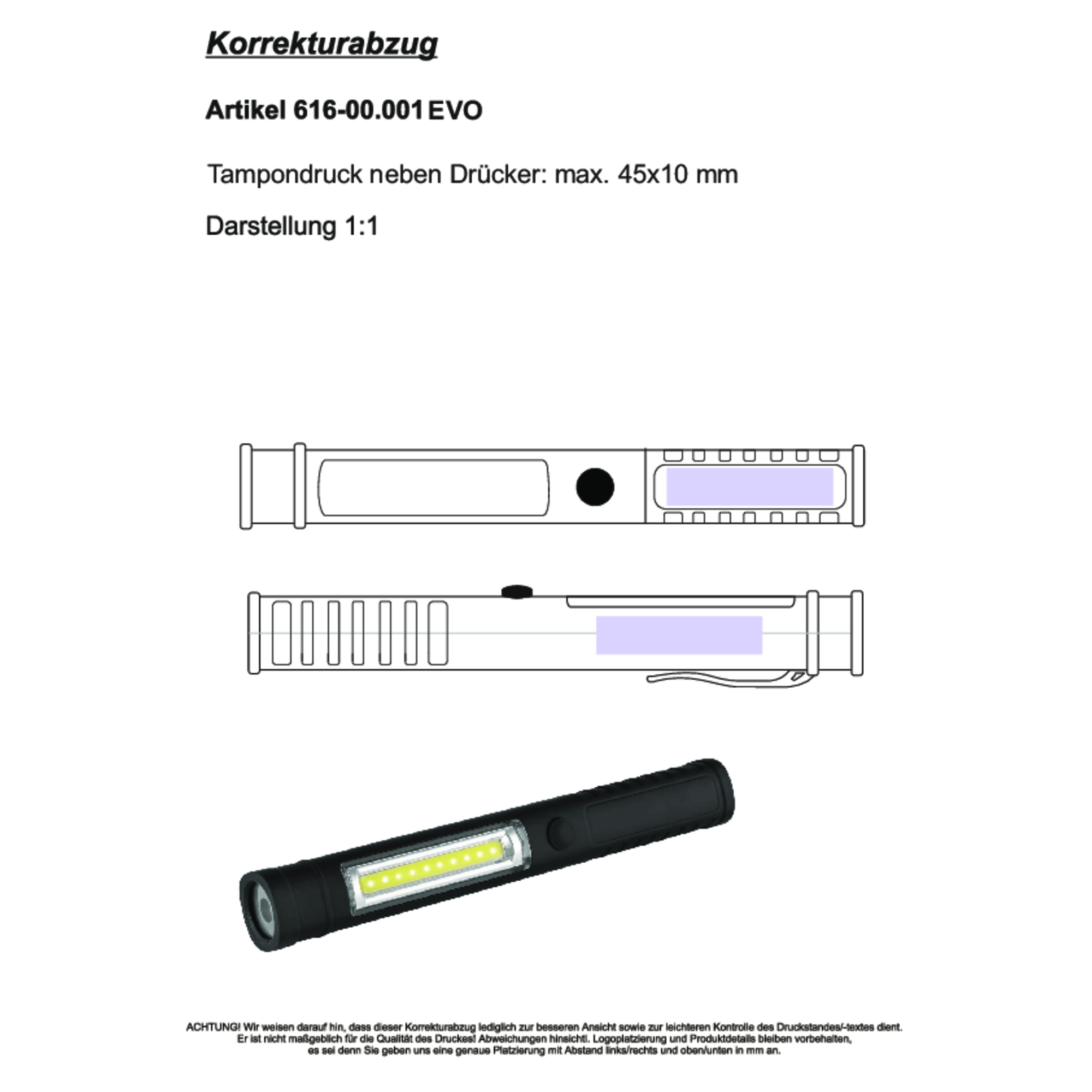 METMAXX ® LED MegaBeam WorkLight "COBBudgetWorks" schwarz (schwarz ...