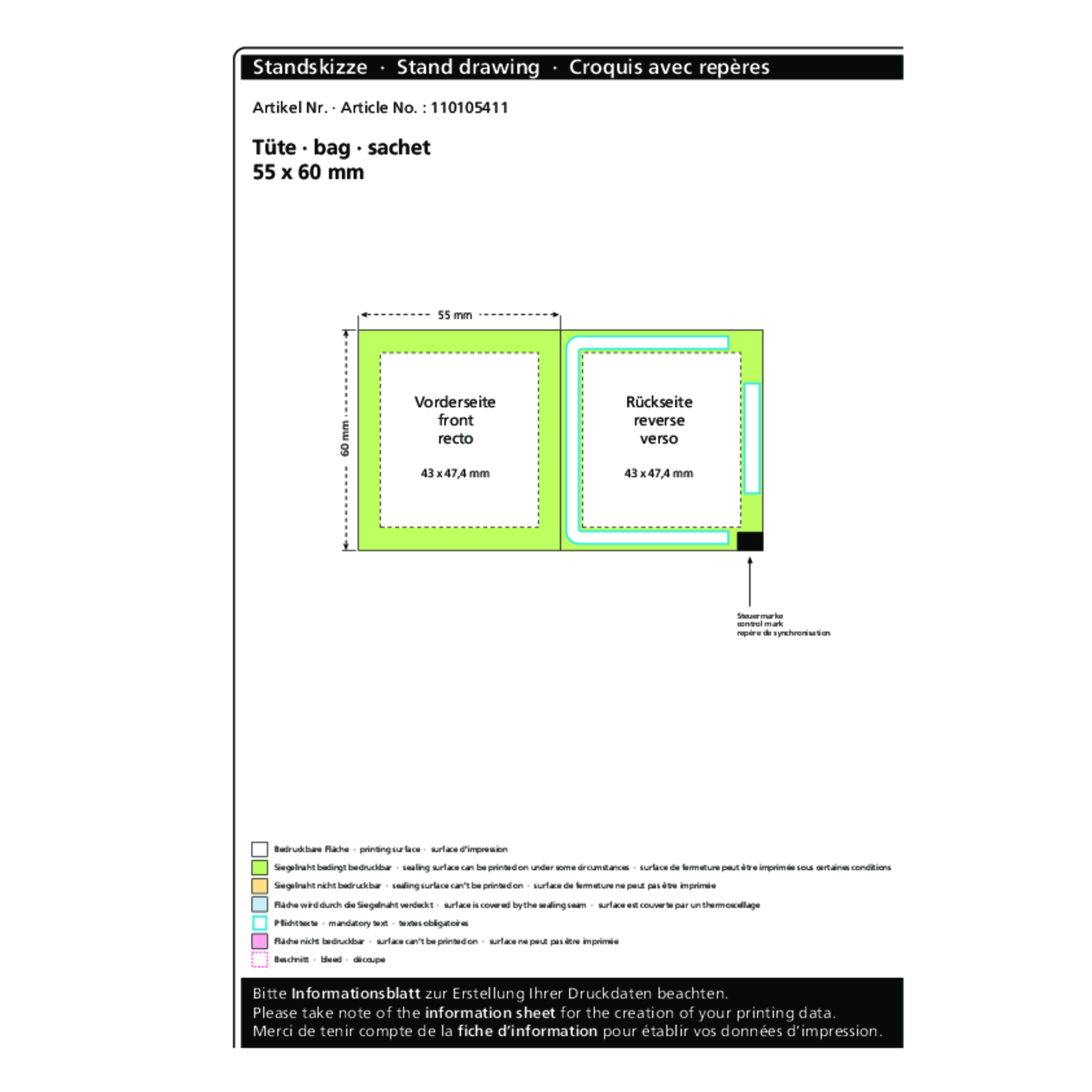 Papier-Zuckertütchen (4g) als Werbegeschenke Auf GIFFITS.de | Art.Nr ...