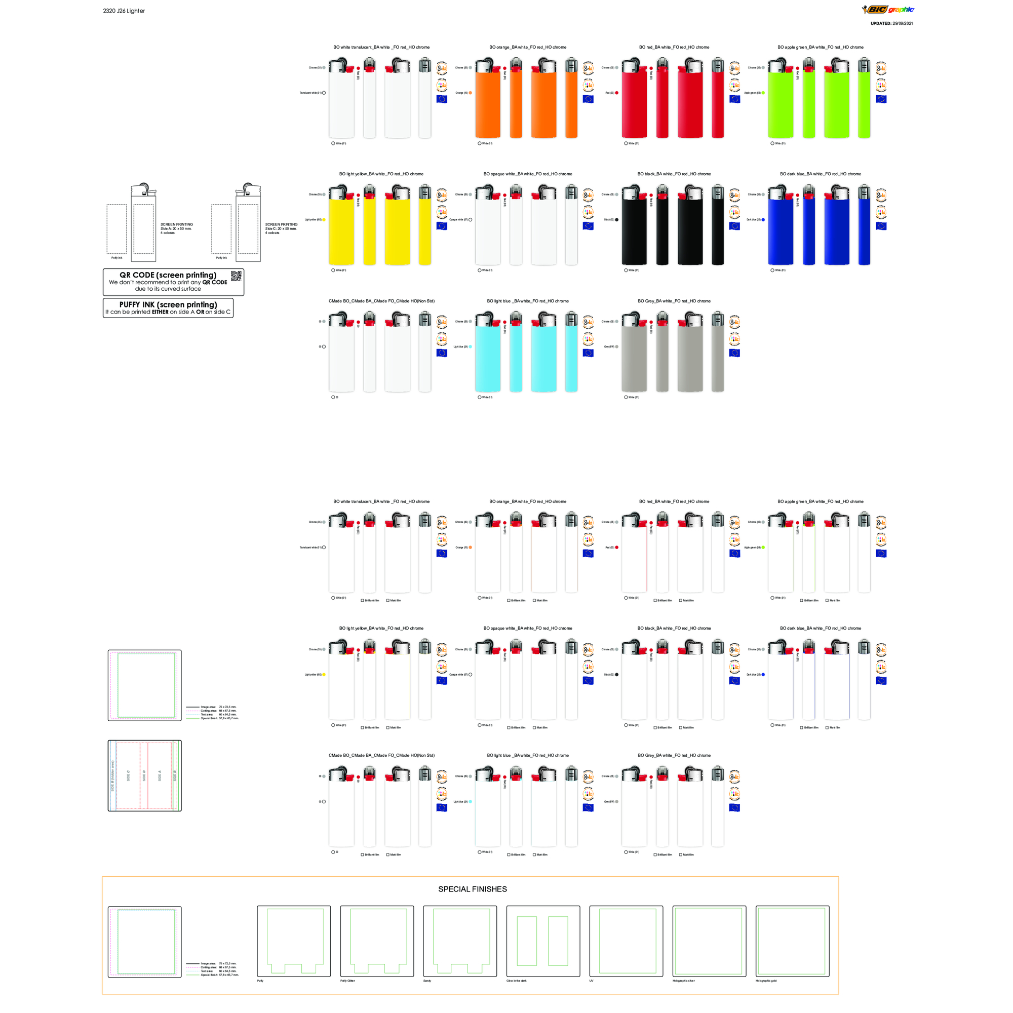 BIC ® J26 Feuerzeuge (schwarz, Delrin®, Stahl, 25g) als Werbegeschenke ...