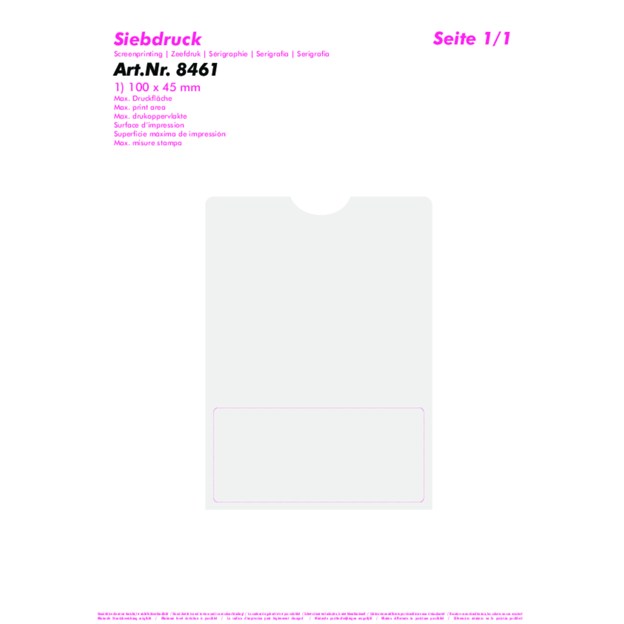 Notfall-Information (glasklar, rot, PAP PLAS, 9g) als Werbegeschenke Auf GIFFITS.de | Art.Nr. 512066