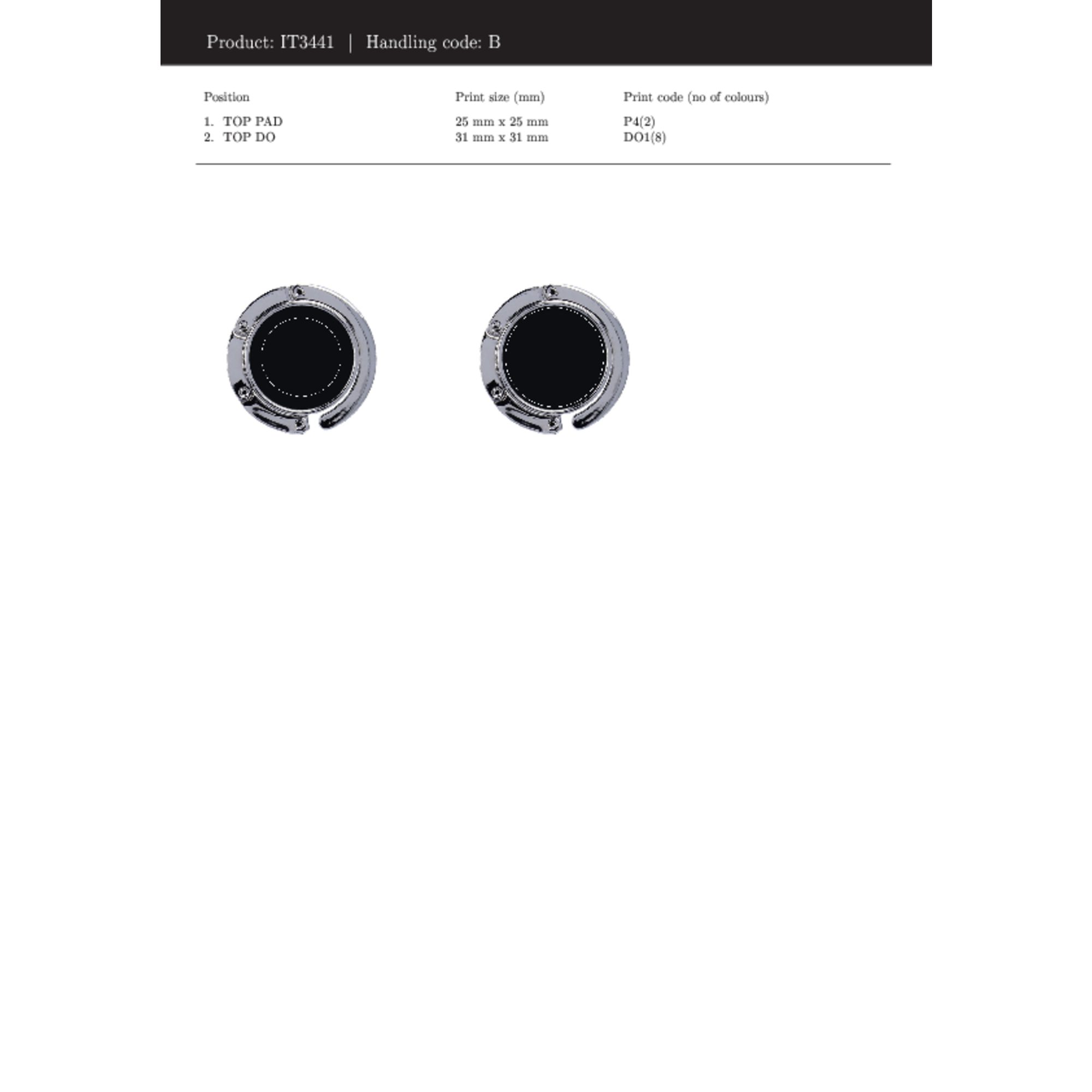 Madame (schwarz, Metall, 48g) als Werbegeschenke Auf GIFFITS.de | Art ...