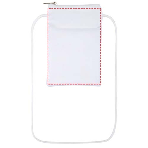 Etta RPET Sublimation Handytasche (weiß, Polyester, Recycled PET, 15g ...